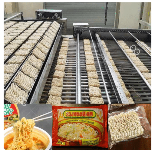 How Instant Noodles Are Made and The Production Process
