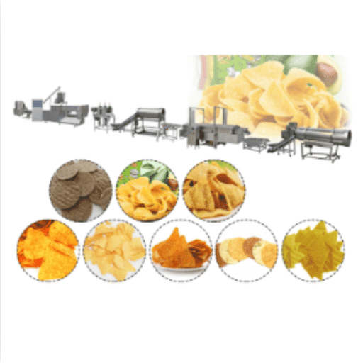 Doritos Production Line: Making Machine for Corn Chips
