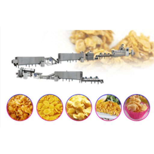 Corn Flake Production Line for Breakfast Cereal & Flake Making