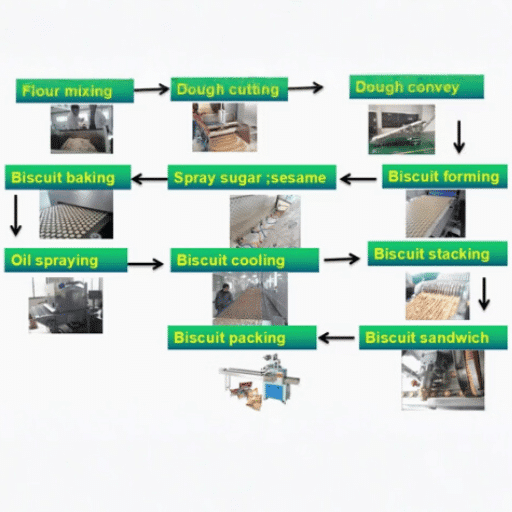Biscuit & Cookie Making Machine | Biscuit Production Line
